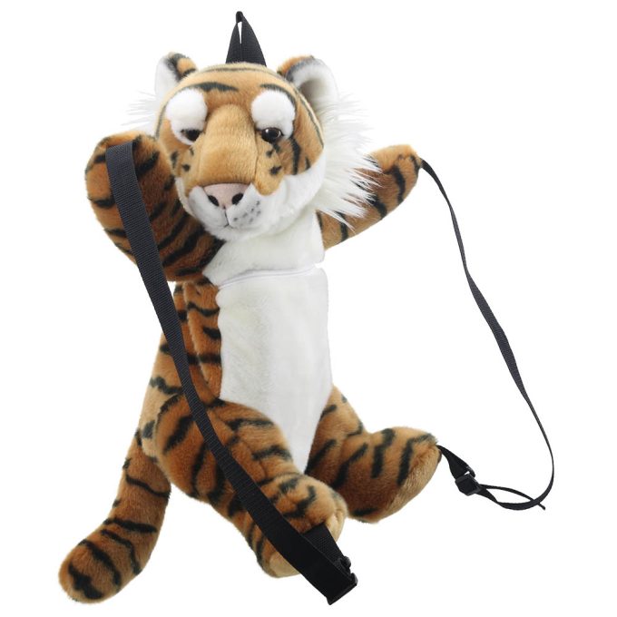 Tiger Soft Toy Backpack – Little Smartipants